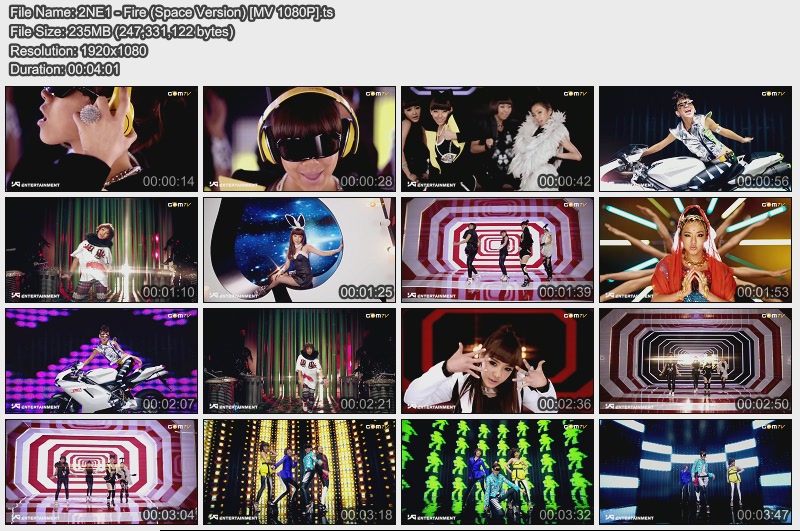 Ryan814: 2NE1 - Fire (Space Version) [1080P] [ts/235M]